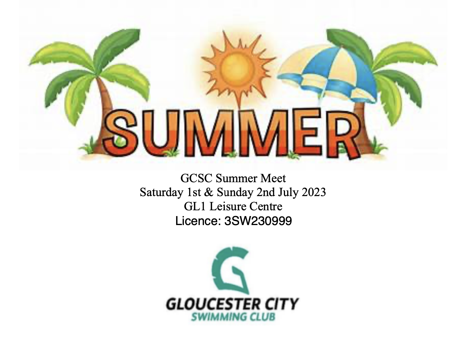 GCSC Summer Open Meet 2023 pack available for download – GCSC